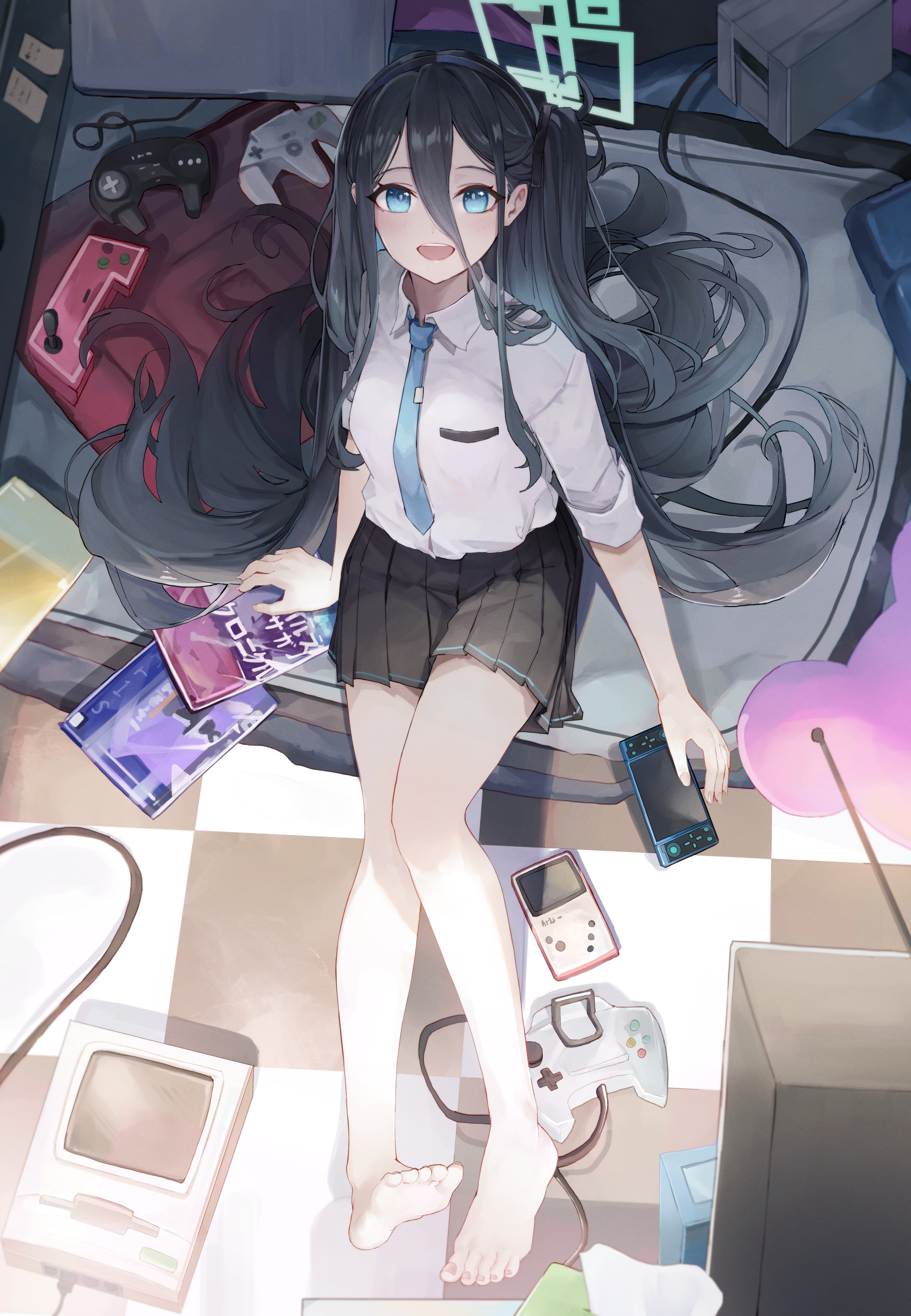 megu (pixiv9460065) blue archive tendou arisu halo seifuku | #1120035 | yande.re